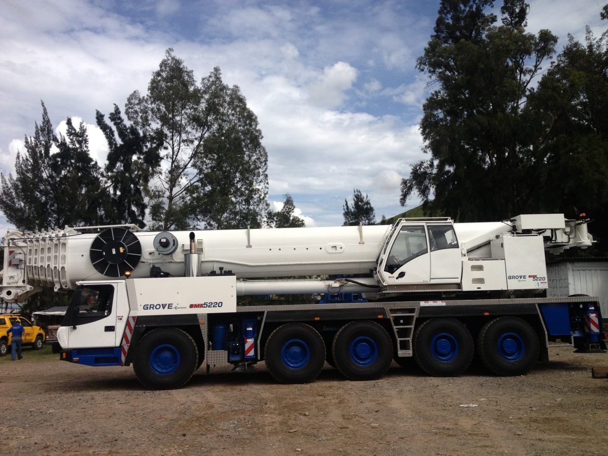 GRÚA GROVE GMK5275 DE 275 TONELADAS » Gruas y Equipos García