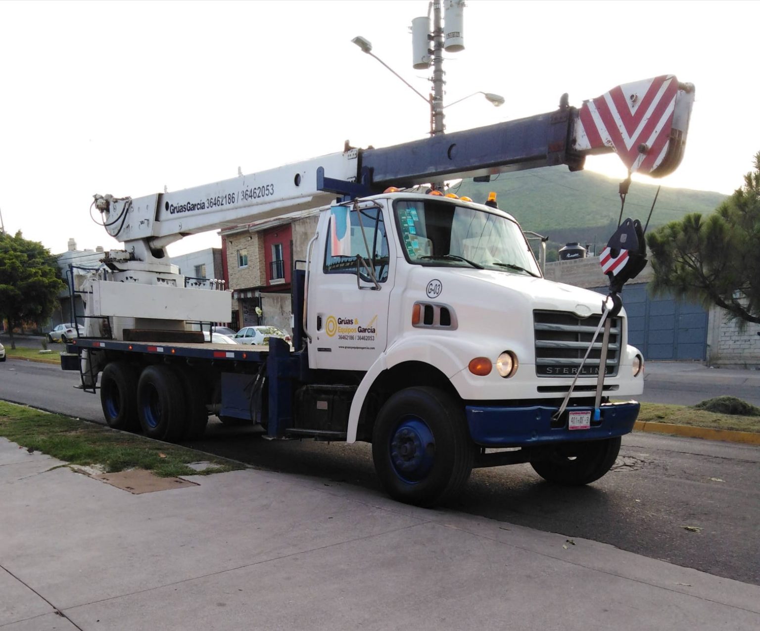 SIMON RO 18 TON CRANE TRUCK " Grúas y Equipos García