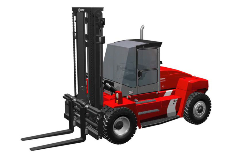 MONTACARGAS KALMAR DCE 100-12 10 TONELADAS » Grúas y Equipos García