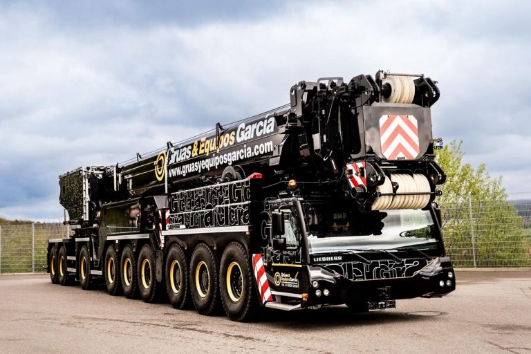 800 TON LIEBHERR LTM 1750 CRANE " Grúas y Equipos García